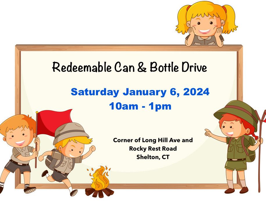 Redeemable Can & Bottle Drive, First United Methodist Church of Shelton ...
