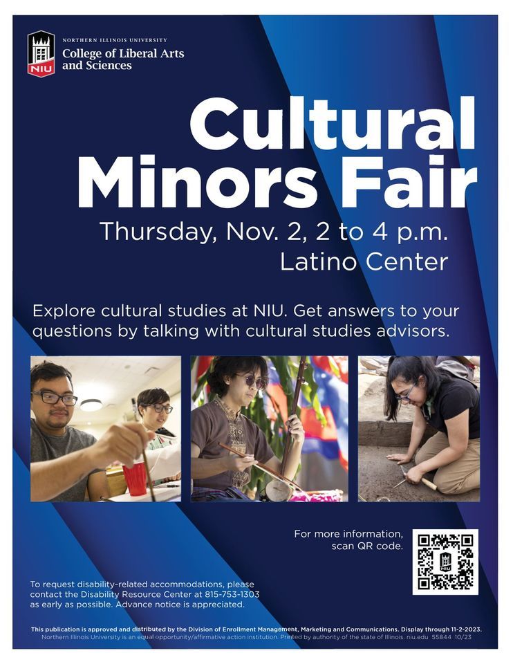 Minor Fair, NIU Latino and Latin American Studies, Dekalb, 2 November ...