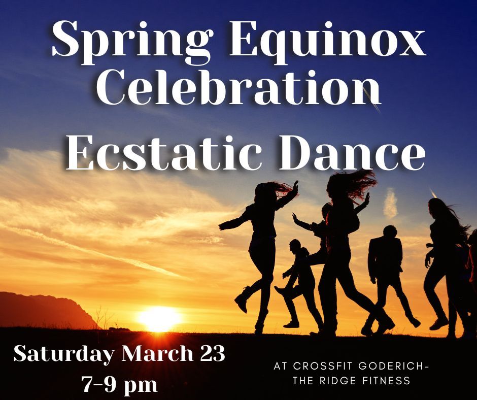 Spring Equinox Celebration: Ecstatic Dance Night, 81343 Mill Rd, Unit C ...