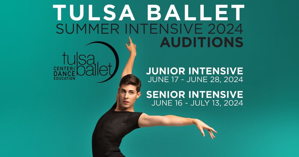 Tulsa Ballet Summer Intensive Audition: Broken Arrow, OK, Tulsa Ballet ...
