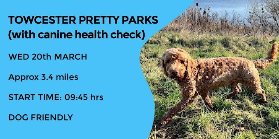 TOWCESTER PRETTY PARKS & WATERMEADOWS (DOG WALK) | 3.4 MILES ...