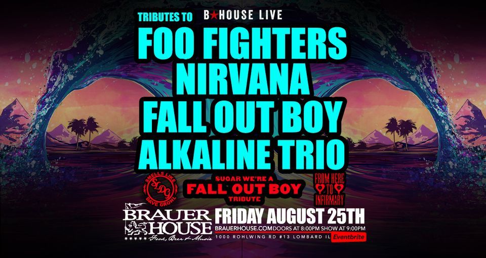 Foo Fighters, Nirvana, Fall Out Boy and Alkaline Trio Tribute Night ...