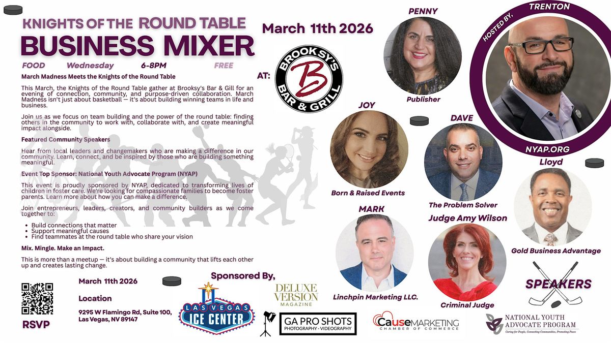 Knights of the Round Table - Business Mixer, Brooksy's, Las Vegas, 11 ...