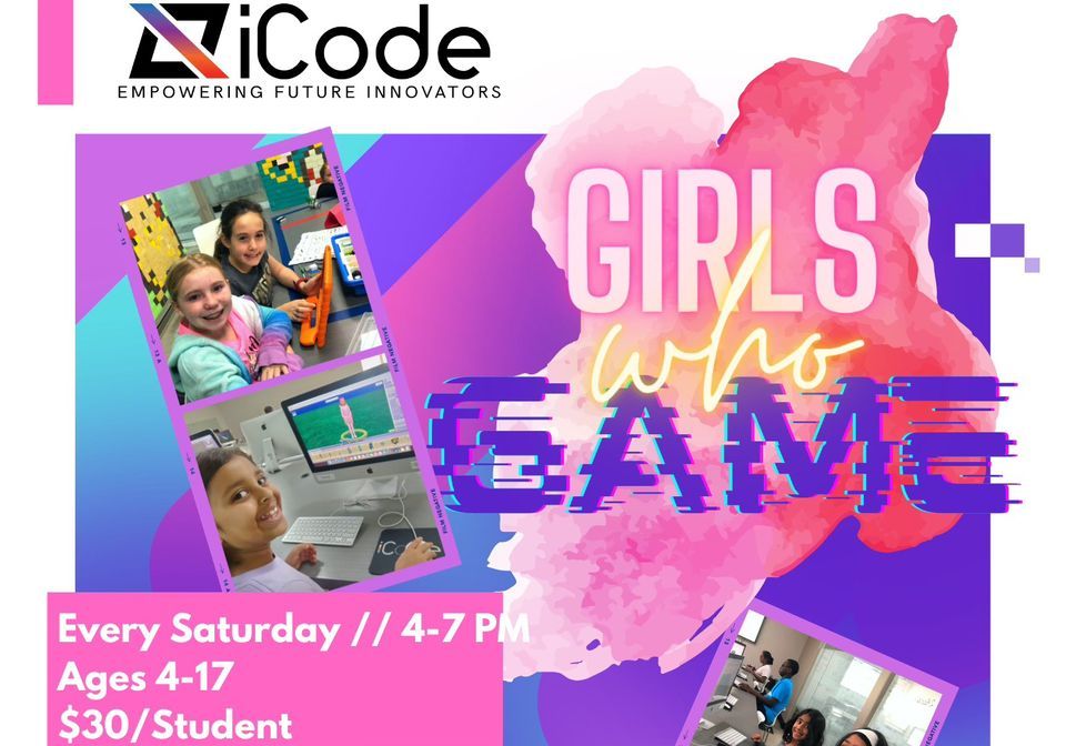 Girls Game Nights !, iCode Little Rock, 16 March 2024 | AllEvents.in