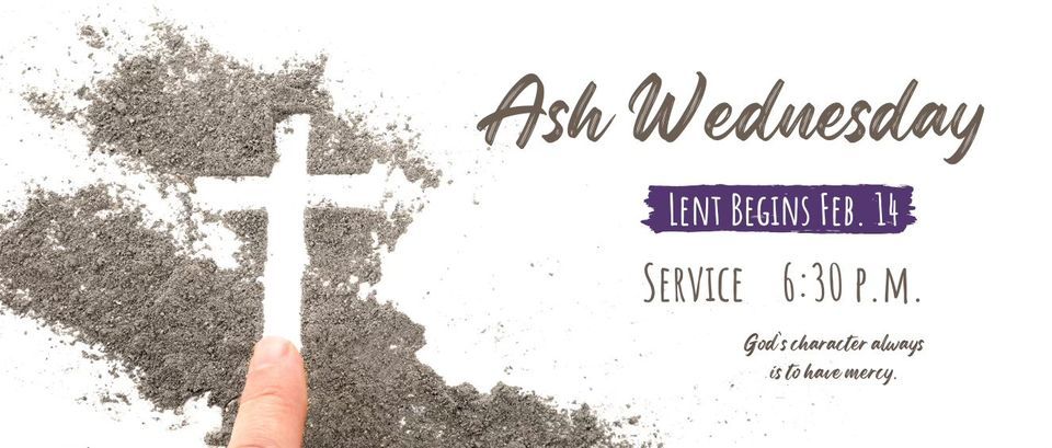 Ash Wednesday Service, 5103 North Rhett Avenue, North Charleston, SC ...