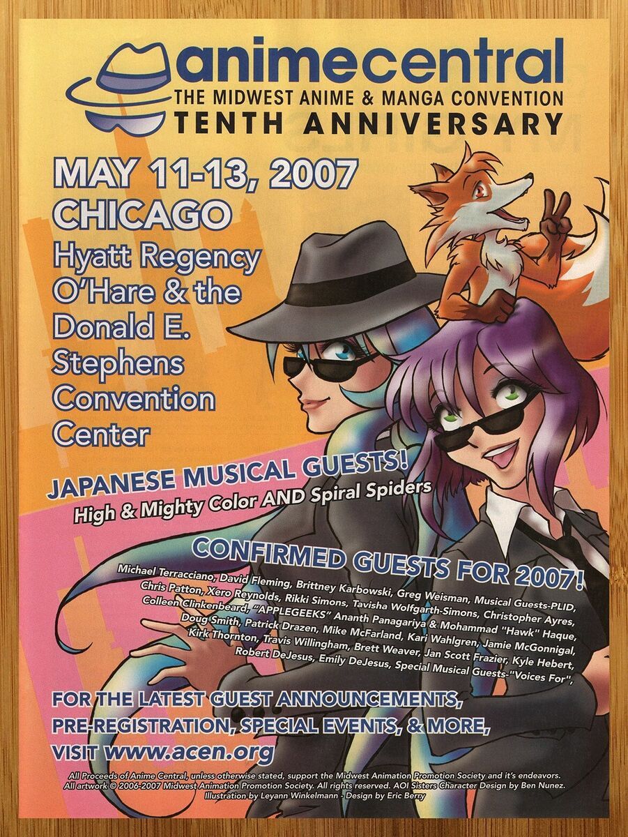 ANIME MIDWEST ANIMATION CONVENTION 2025, Hyatt Regency O'Hare, Rosemont ...